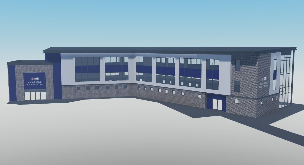 UK Police Station - Ascot Drive Station | BuiltByBit