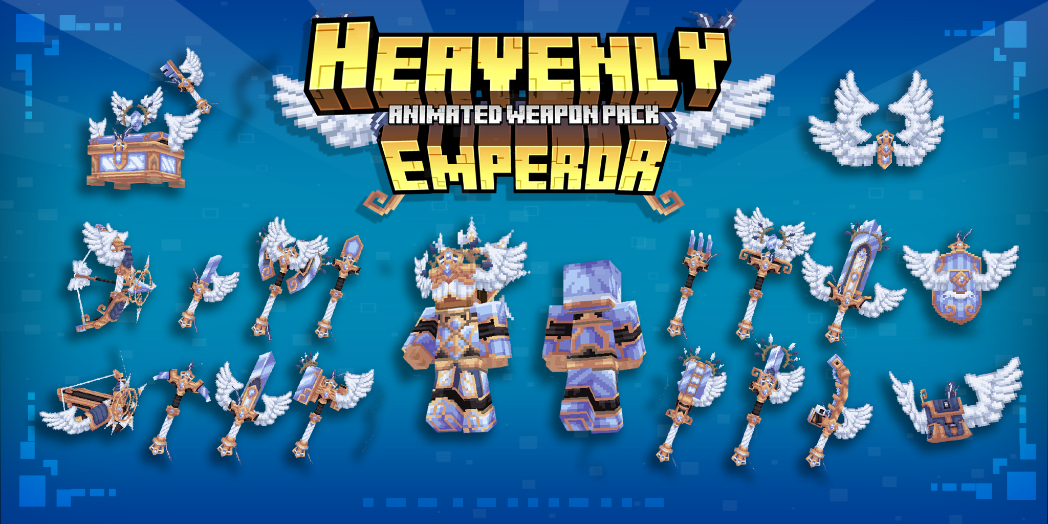 Heavenly Emperor Animated Weapon Set | BuiltByBit