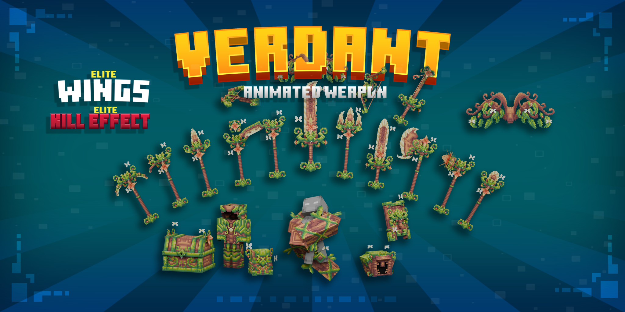 Verdant Animated Weapon | BuiltByBit