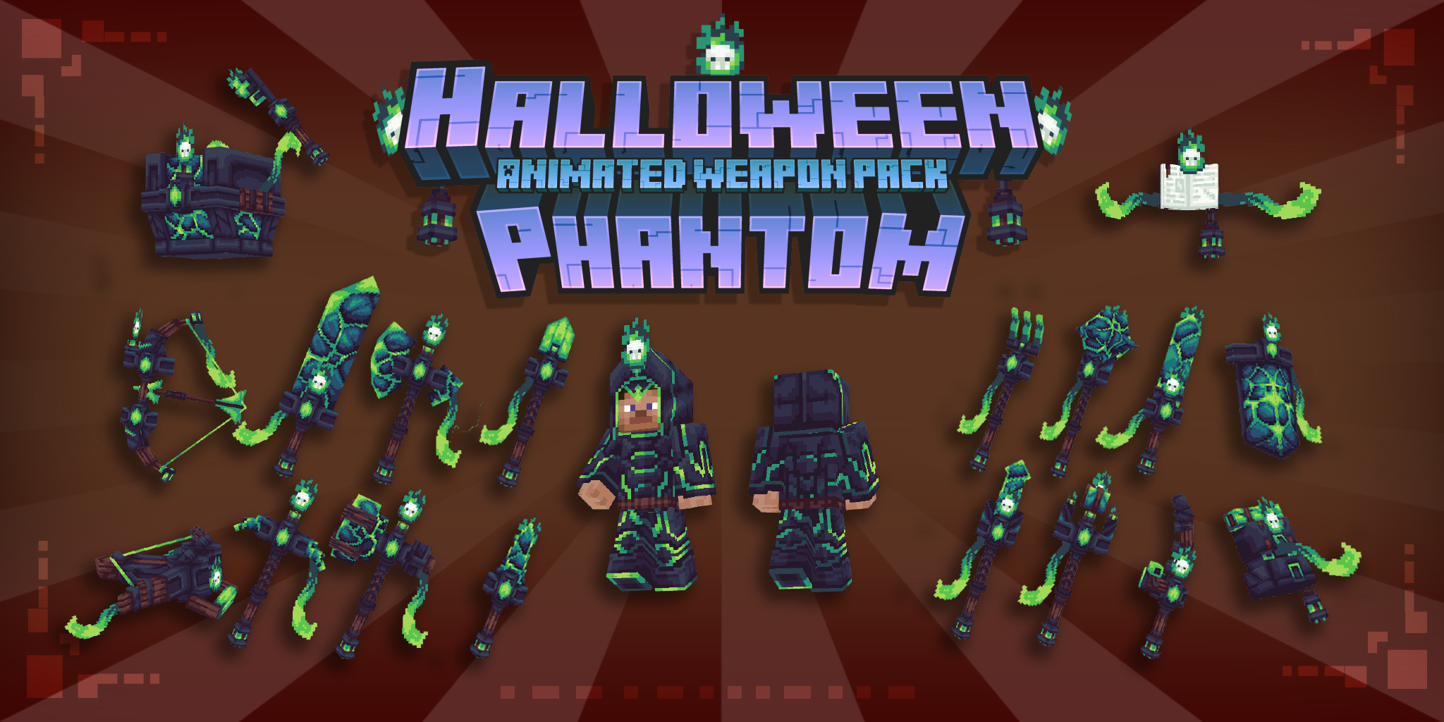 Halloween Phantom Animated Weapon Set | BuiltByBit