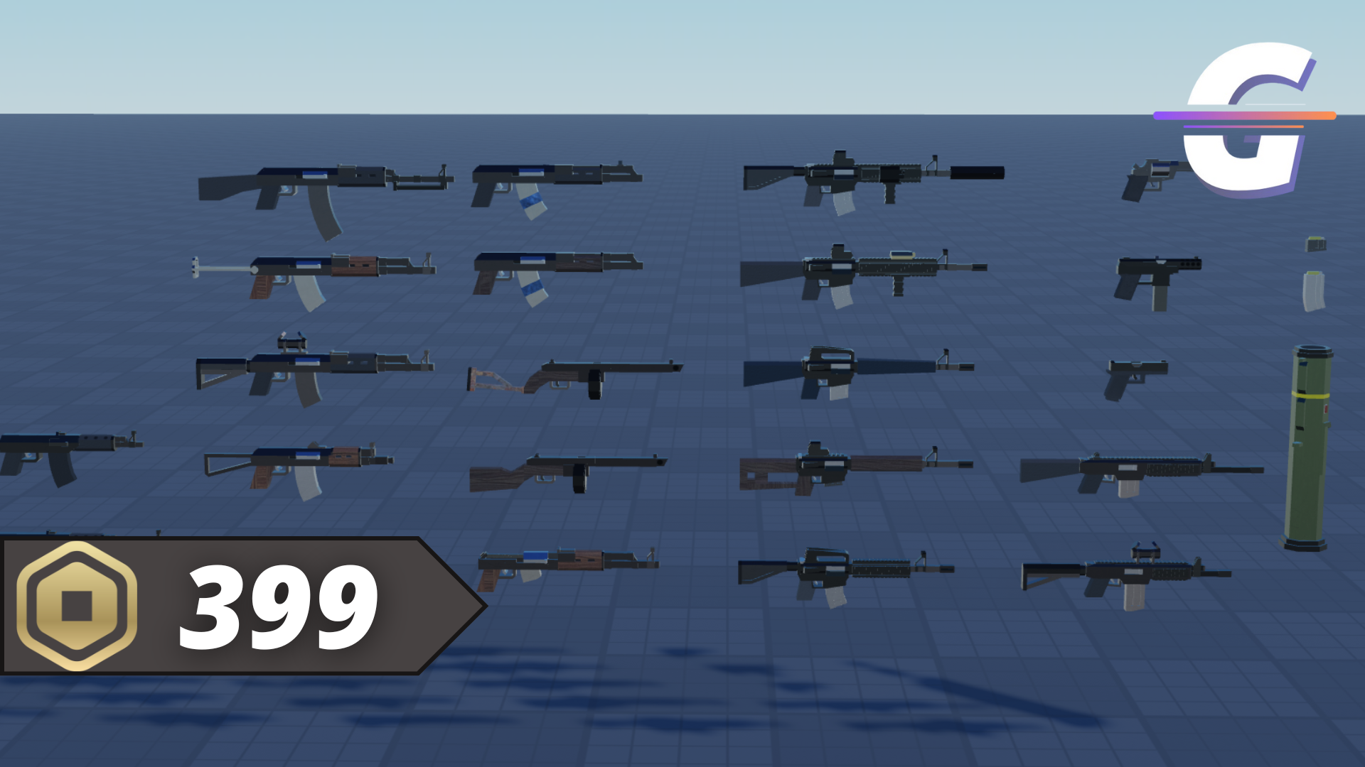 Guns Asset Pack | BuiltByBit