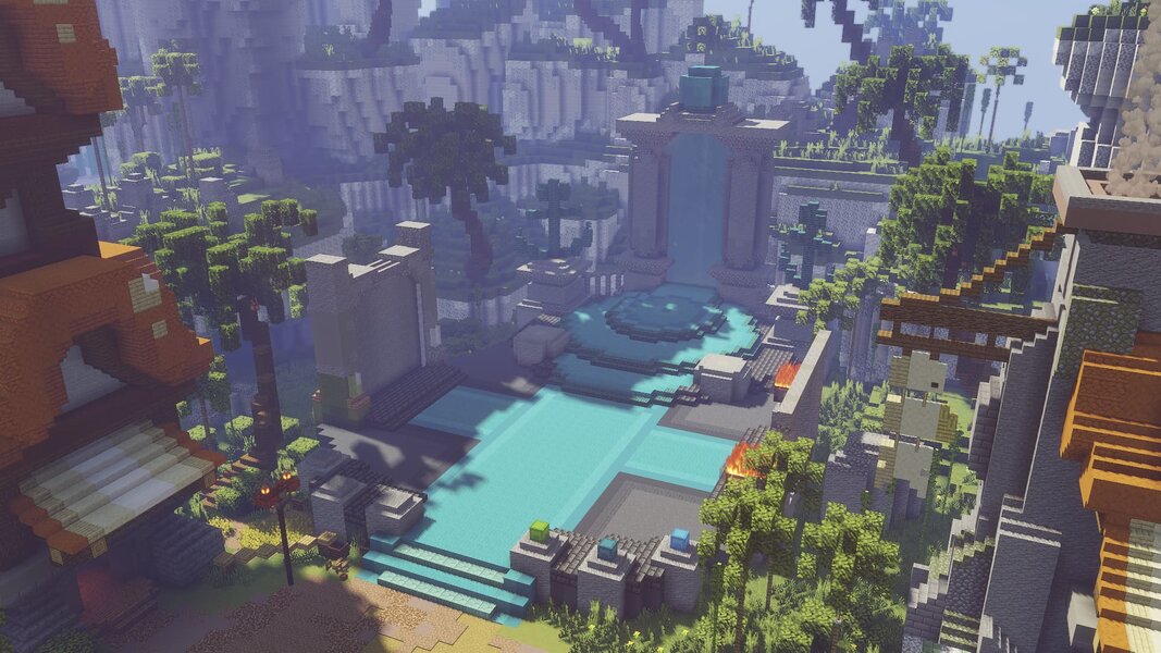 SalmonVillage - Lobby/Spawn | BuiltByBit