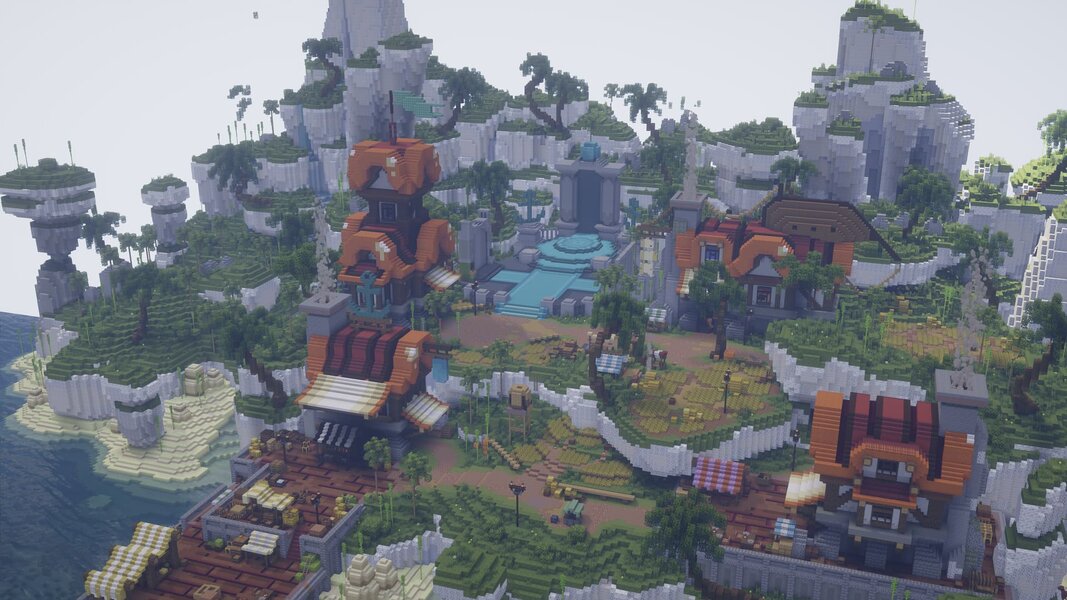 SalmonVillage - Lobby/Spawn | BuiltByBit
