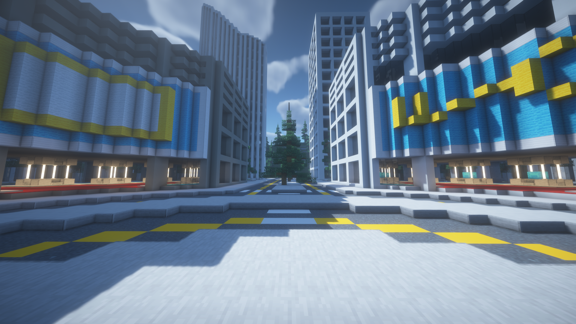 Modern City Spawn | BuiltByBit