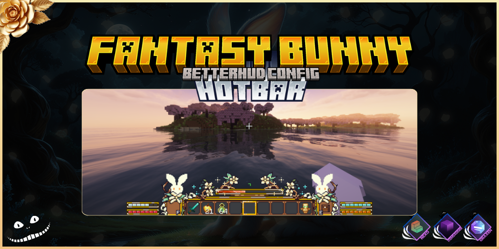 Fantasy Bunny - Easter HUD / Hotbar | IA | BuiltByBit