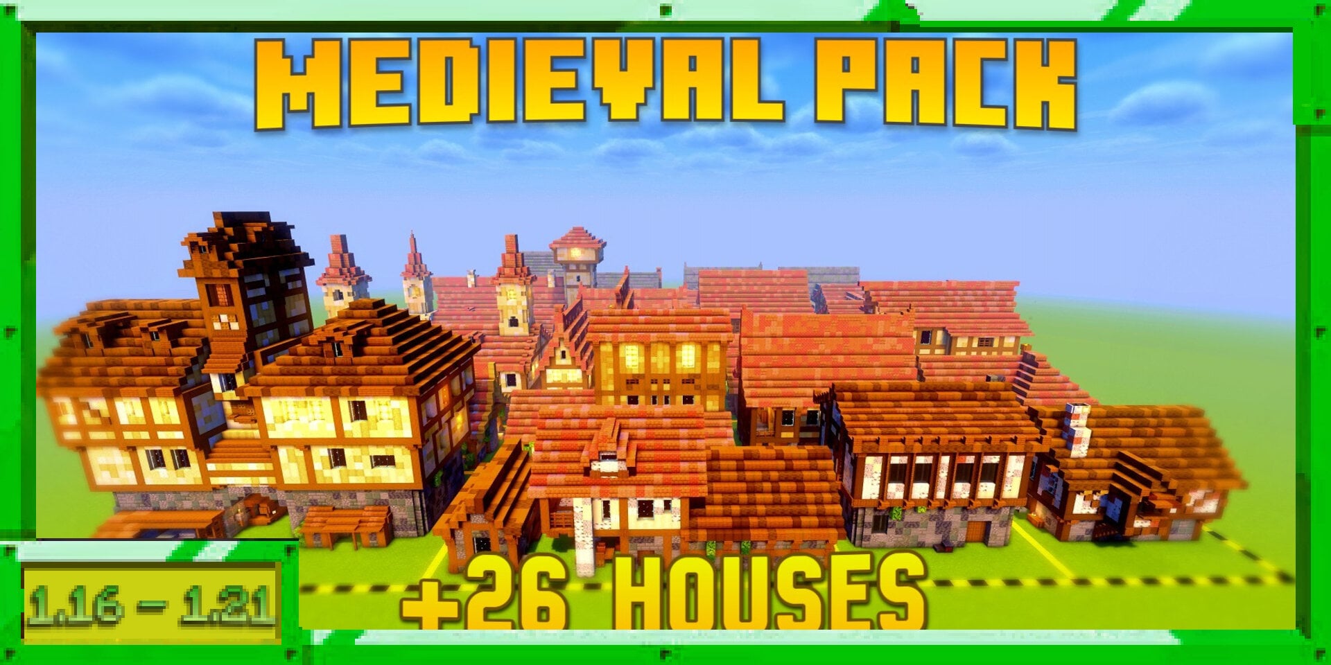 Medieval Houses - Pack | BuiltByBit