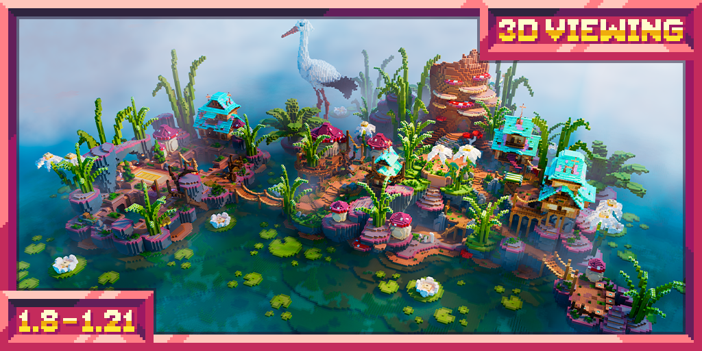 MushroomVillage - Survival Spawn | BuiltByBit