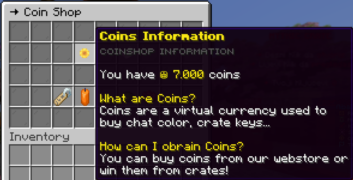 CoinShop - Deluxe Menus Config | BuiltByBit
