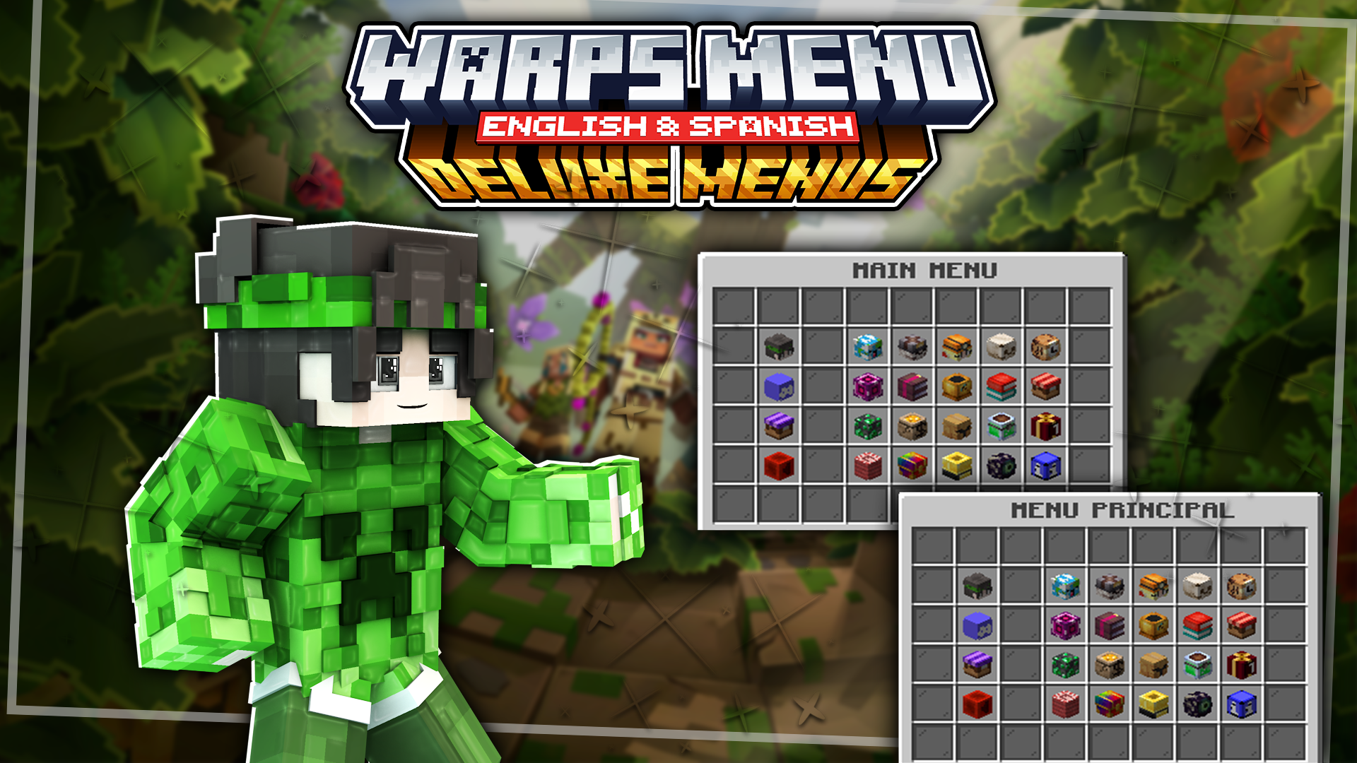 Warp menu - Deluxe Menus | Es & En | BuiltByBit