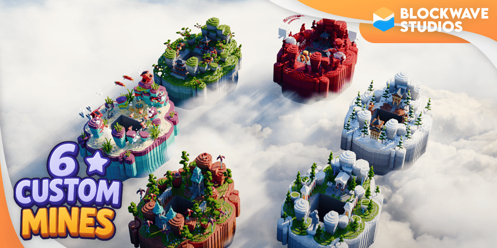 6 | Custom Mines Pack | BuiltByBit