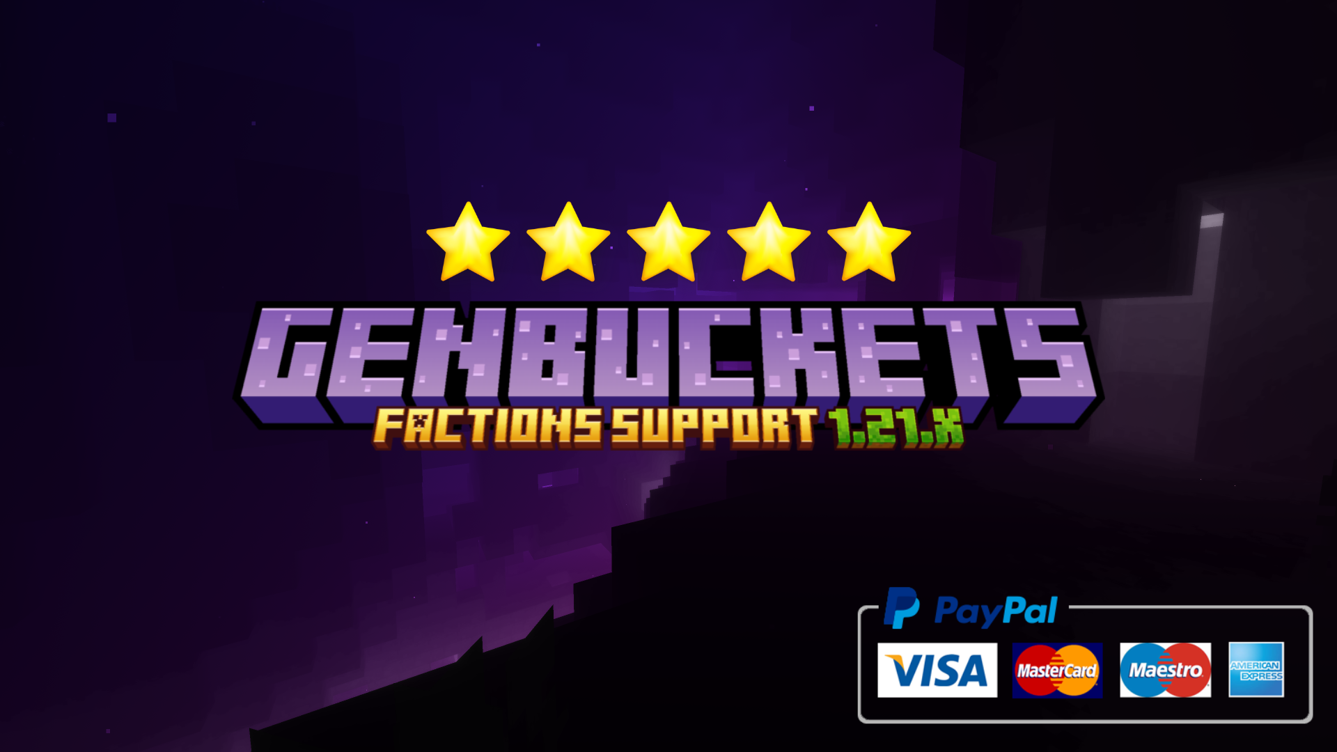 GenBuckets | FACTIONS SUPPORT | BuiltByBit