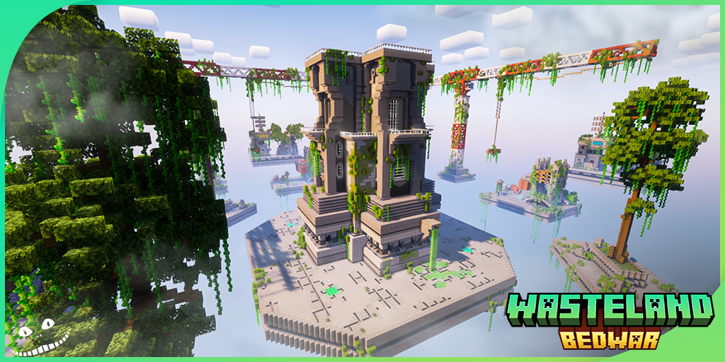 Wasteland Theme | Bedwars Map | 4/8 Team | BuiltByBit