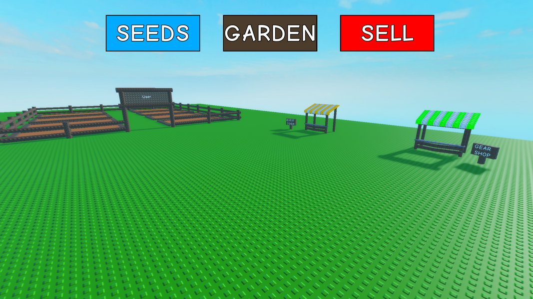 Recreated Grow a Garden Map | BuiltByBit