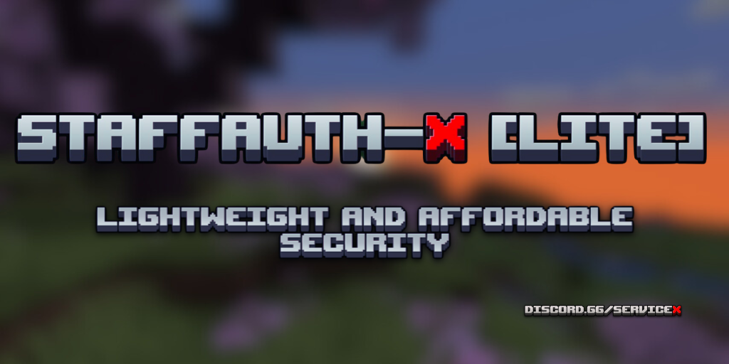 StaffAuthX - Lite | BuiltByBit