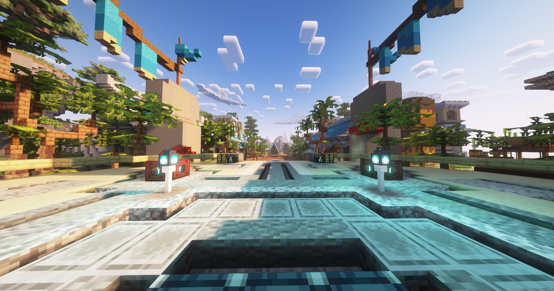 Minecraft Summer Spawn | BuiltByBit