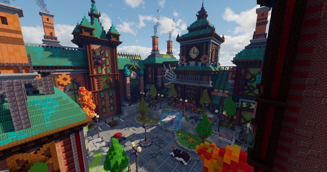 Fight Arena - Steampunk City | 250x170 | BuiltByBit