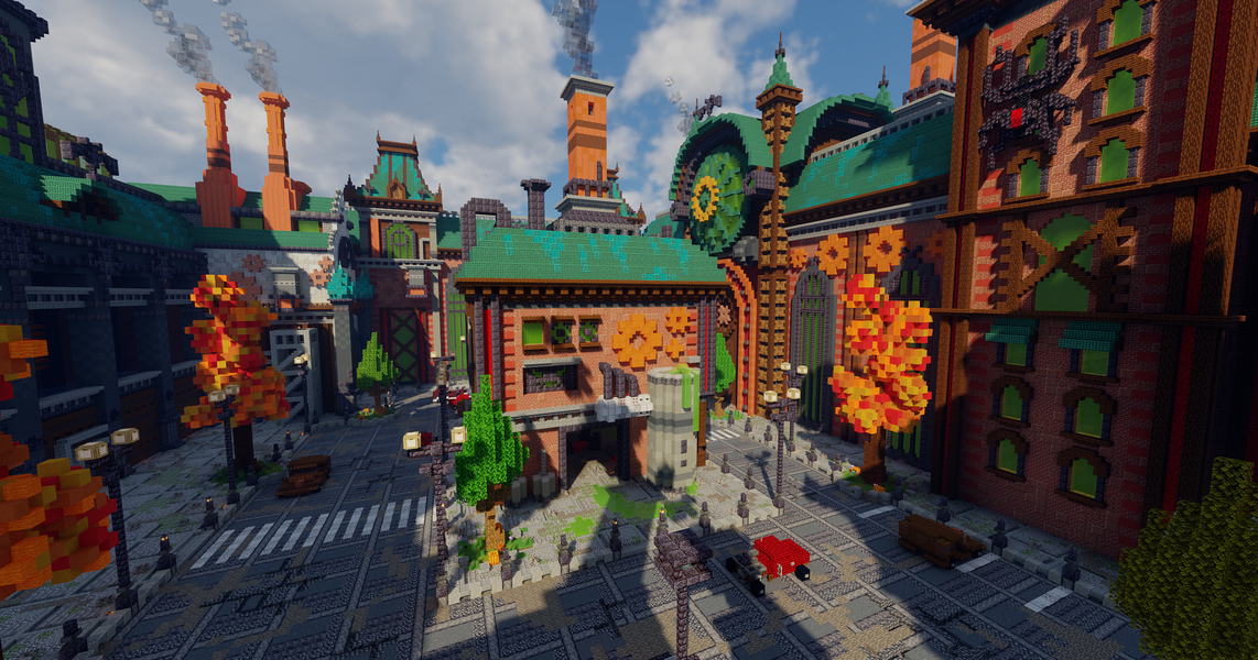 Fight Arena - Steampunk City | 250x170 | BuiltByBit