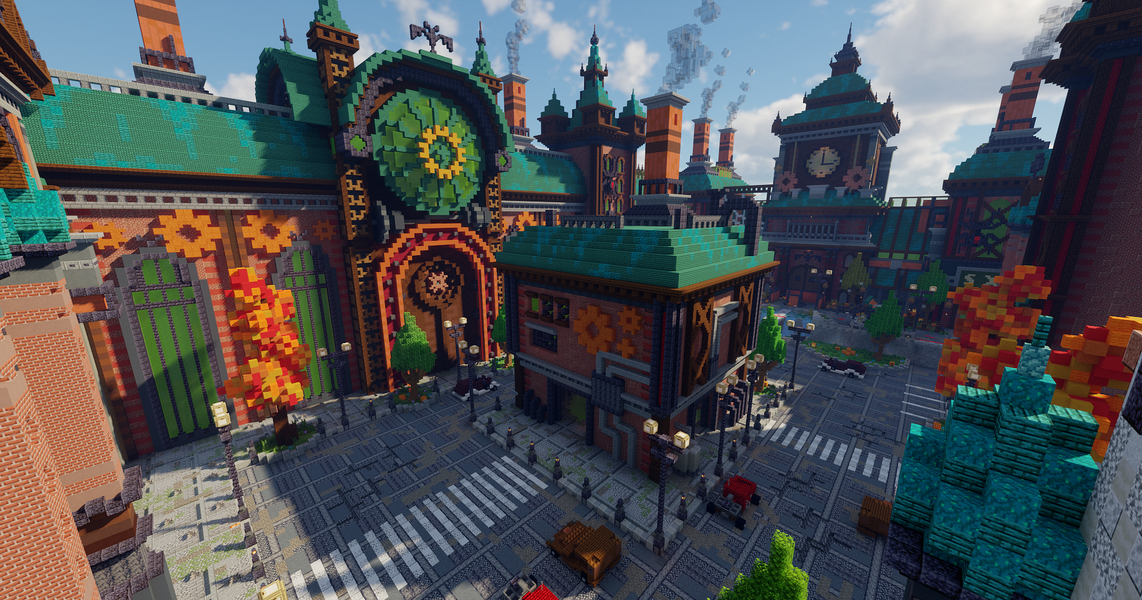 Fight Arena - Steampunk City | 250x170 | BuiltByBit
