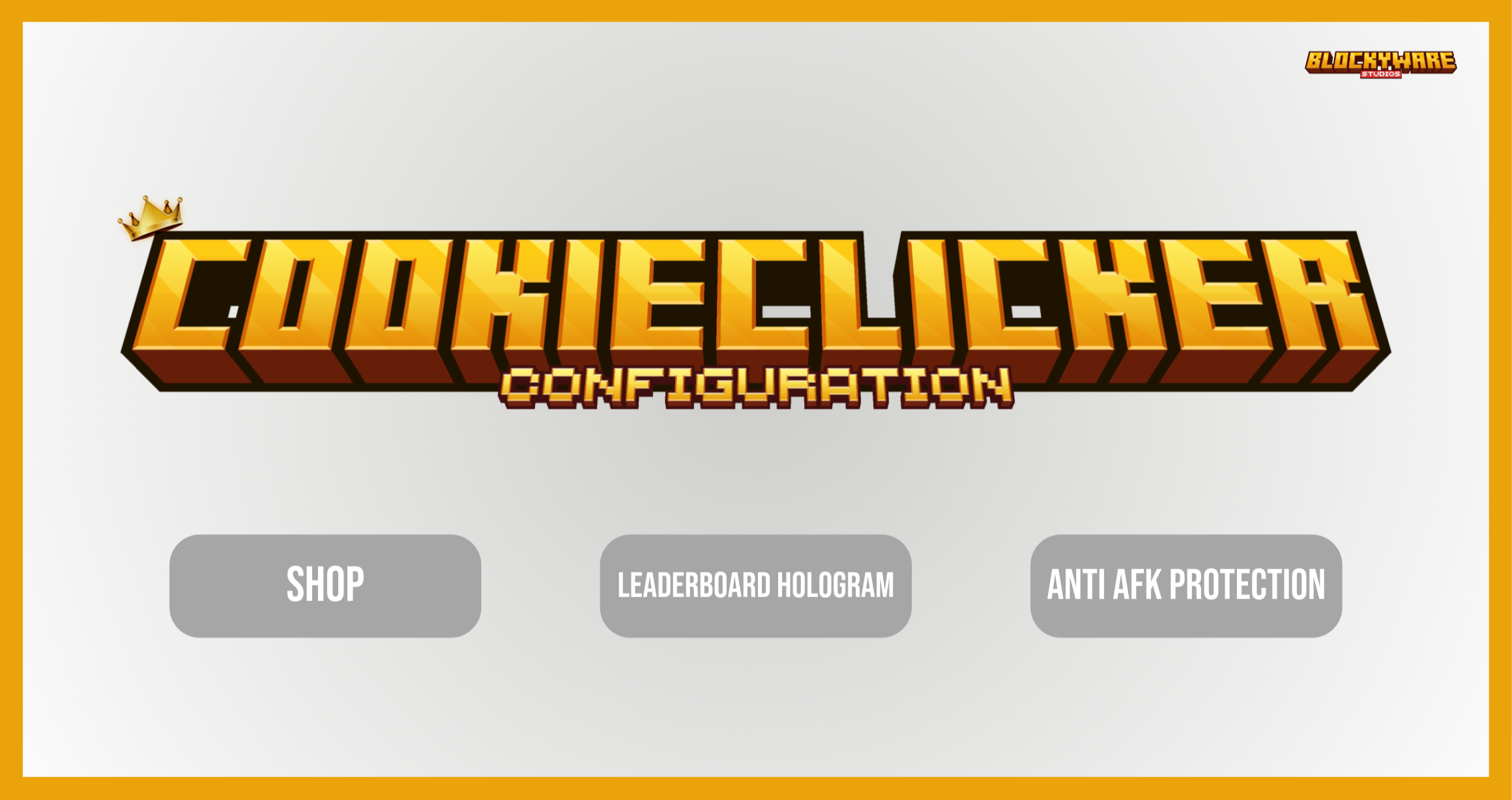 CookieClicker Configuration | BuiltByBit