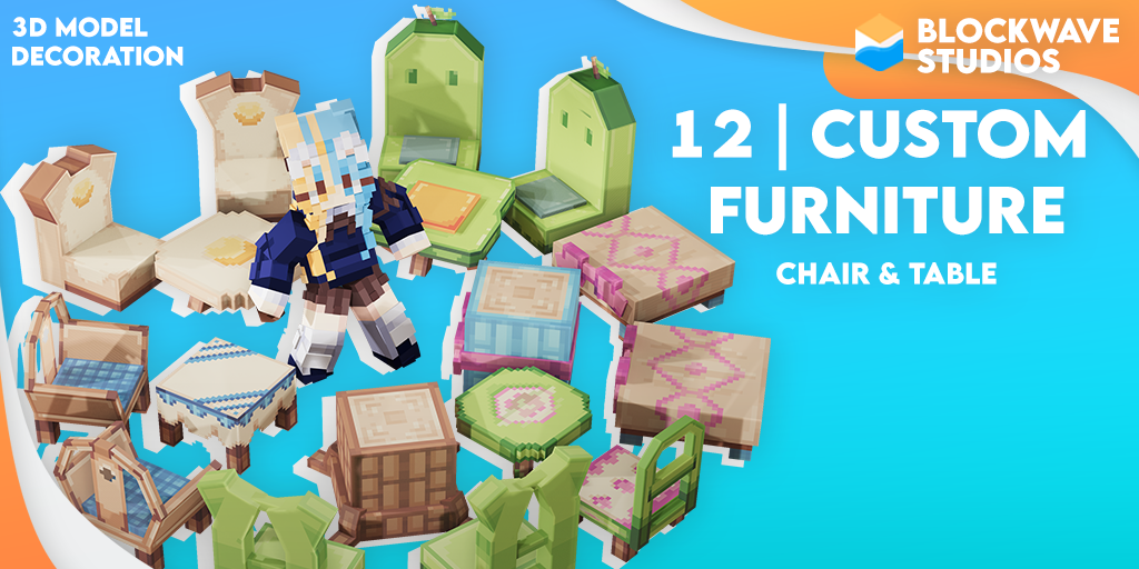 12 | Custom Furniture Models | BuiltByBit