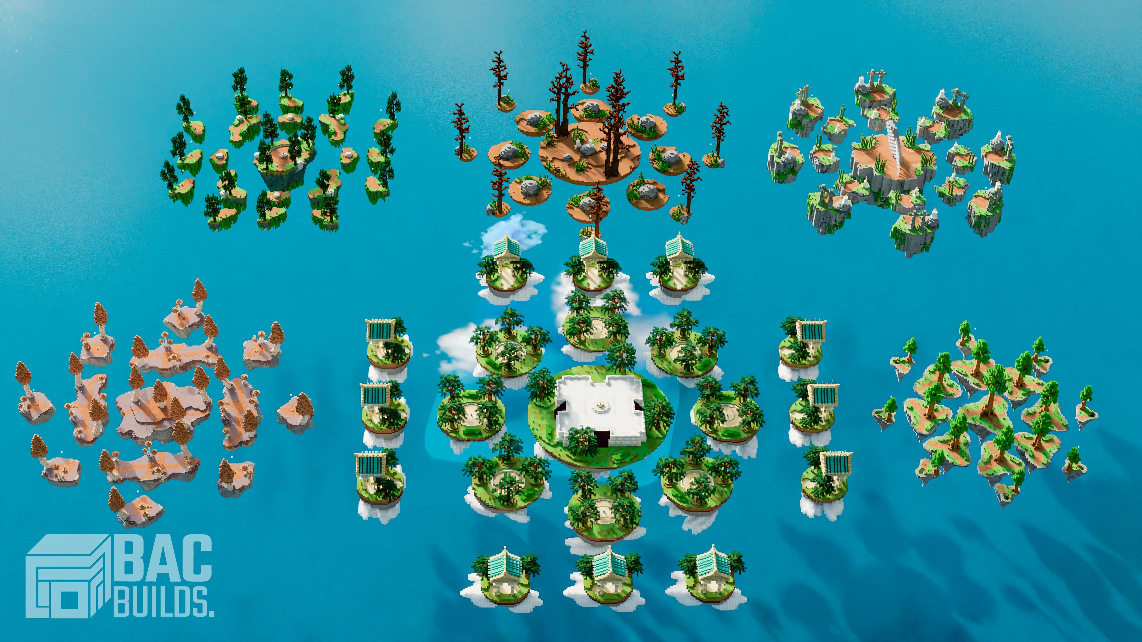 Pack x6 Skywars Map | BuiltByBit