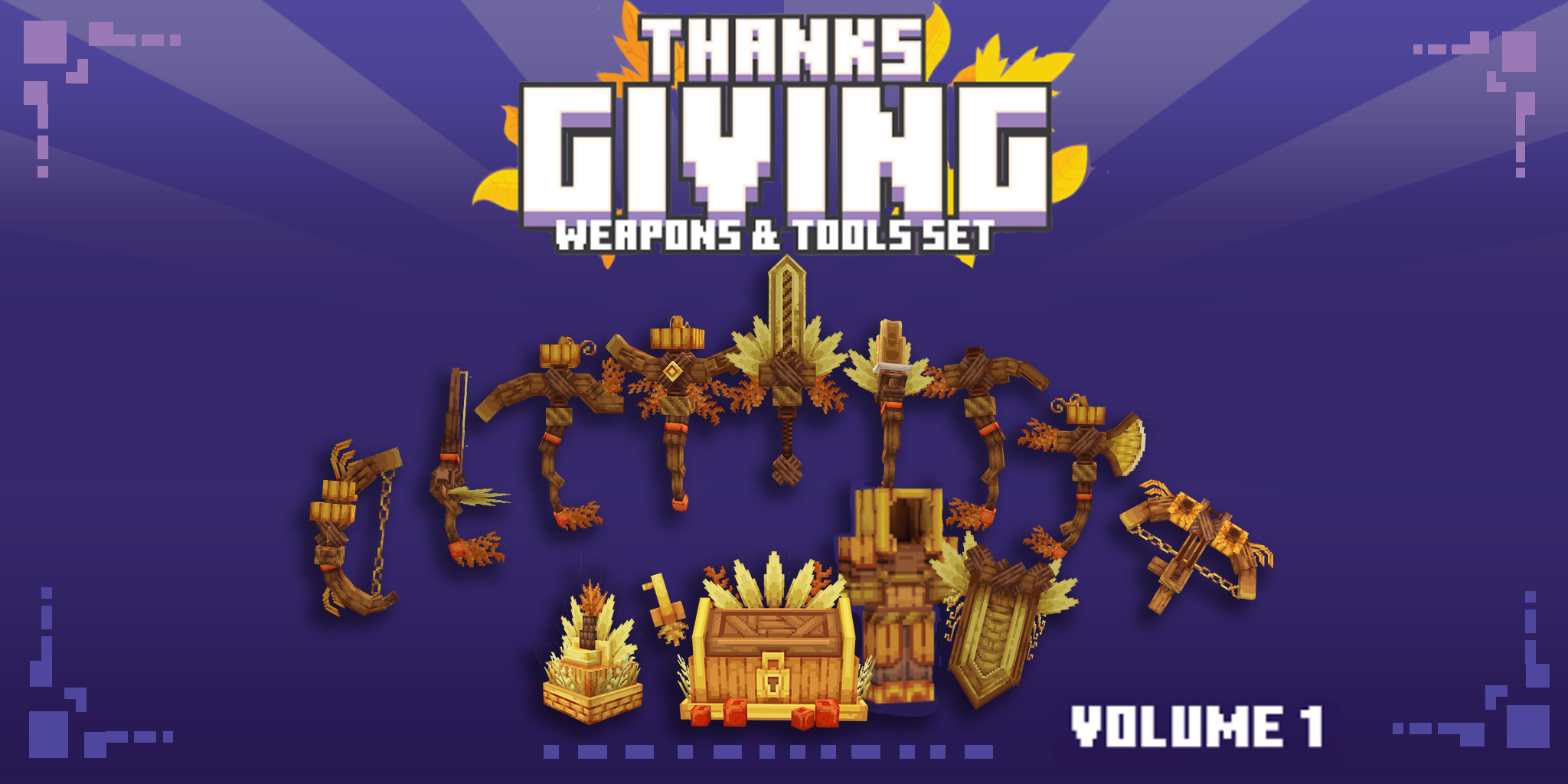 Thanks Giving Weapon Set | BuiltByBit