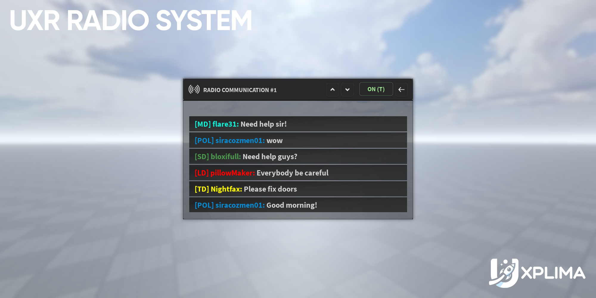 UXR Radio System | BuiltByBit