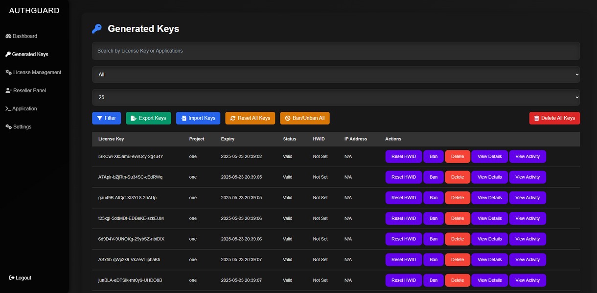 Auth - License Manager | BuiltByBit