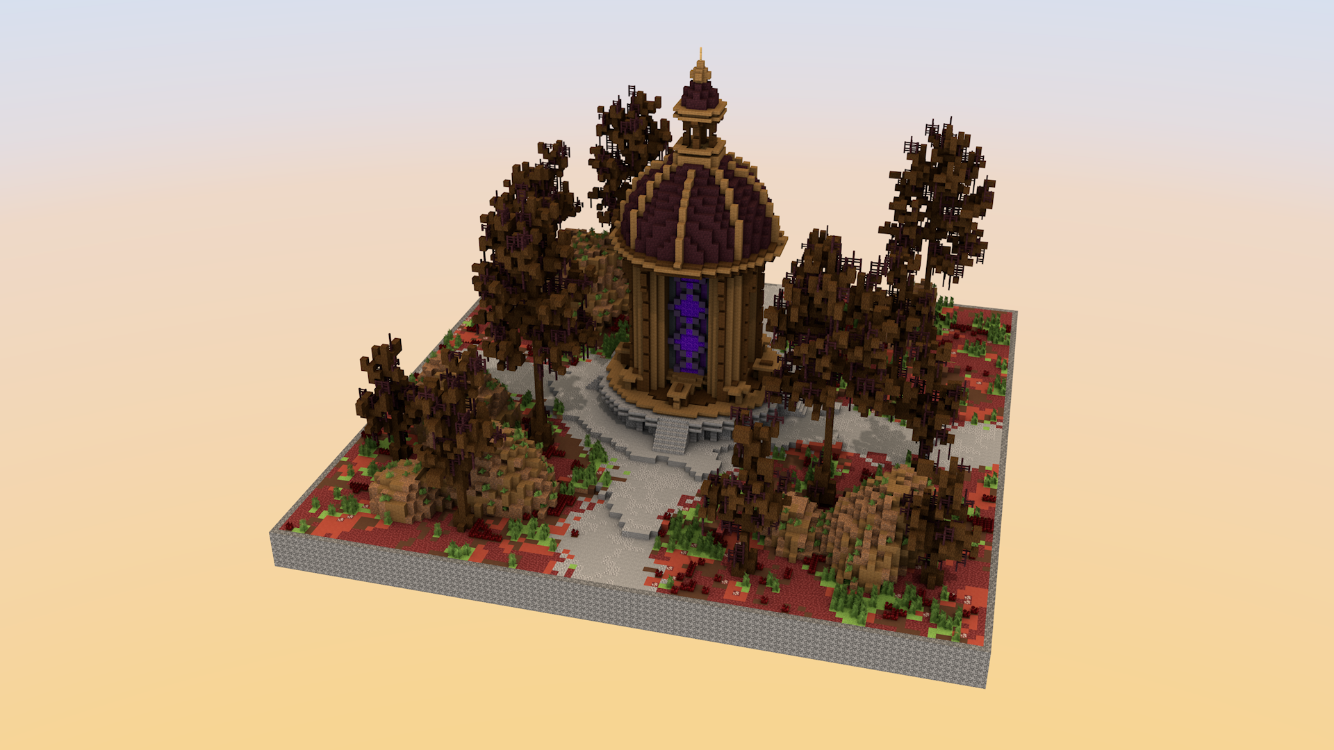 HCF - Nether Outpost Spawn & Road | BuiltByBit