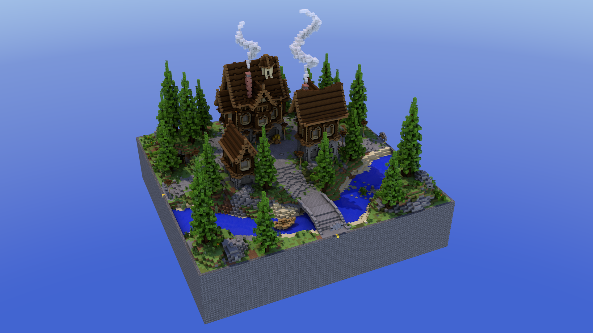 HCF - Medieval Village Spawn & Road | BuiltByBit