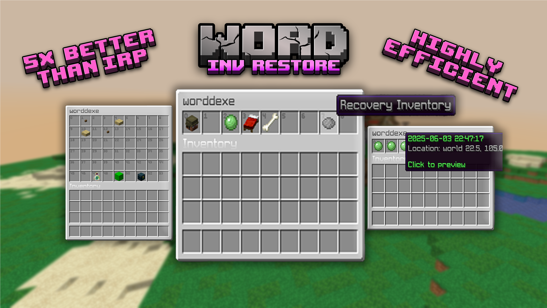 Inventory Restore | BuiltByBit