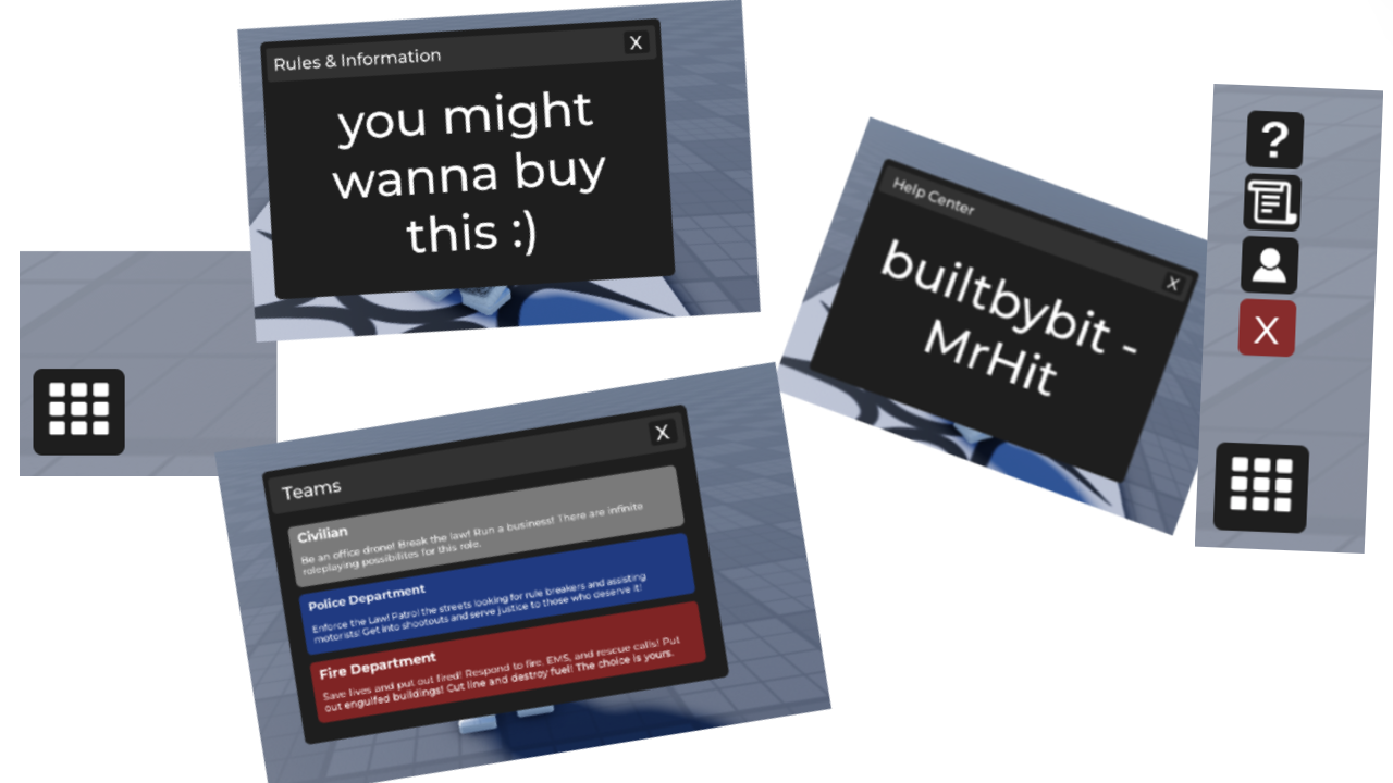 Game Menu System | BuiltByBit