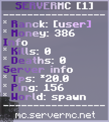 scoreboard-Tab free | BuiltByBit