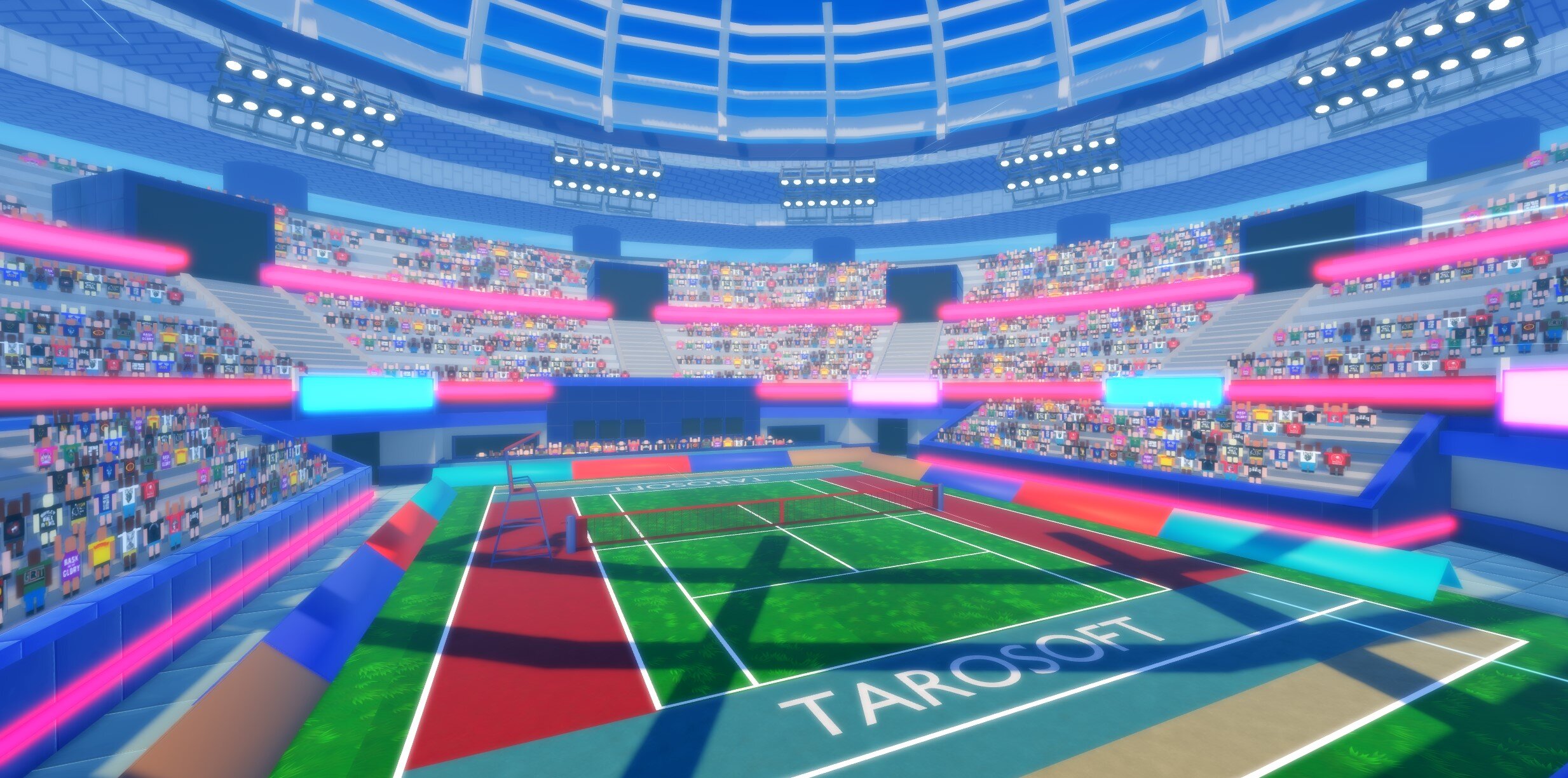 Stylized Roblox Large Tennis Stadium Map | BuiltByBit