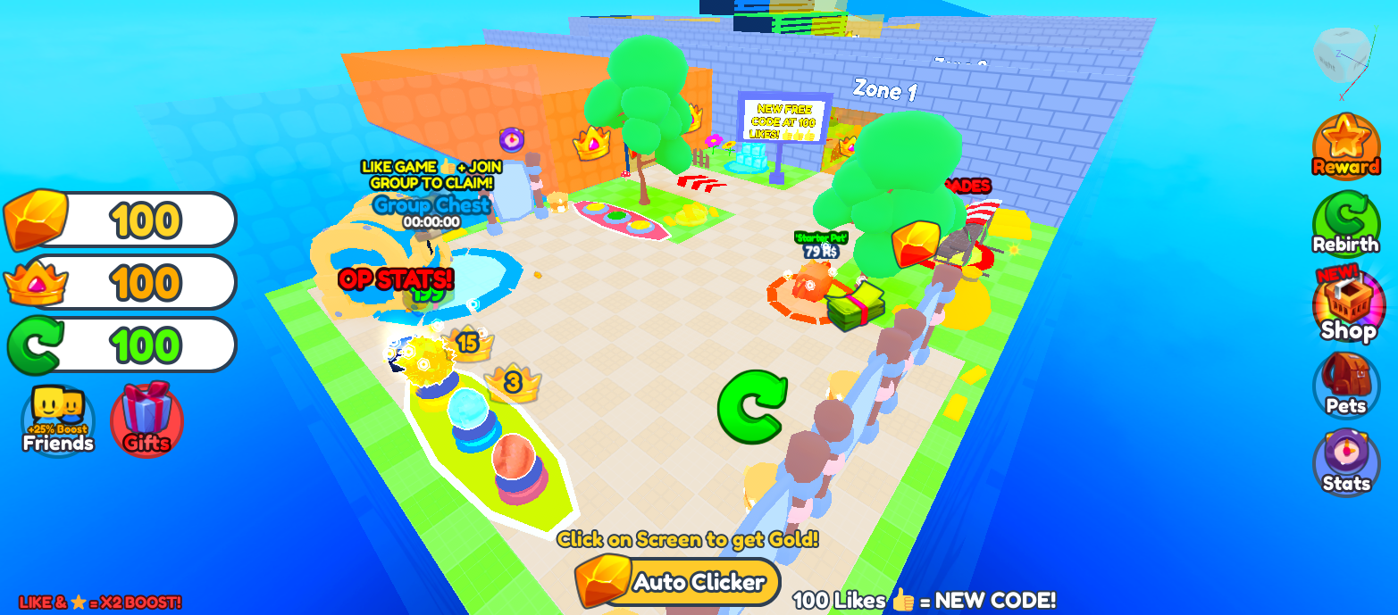 Gold Clicking Simulator | BuiltByBit