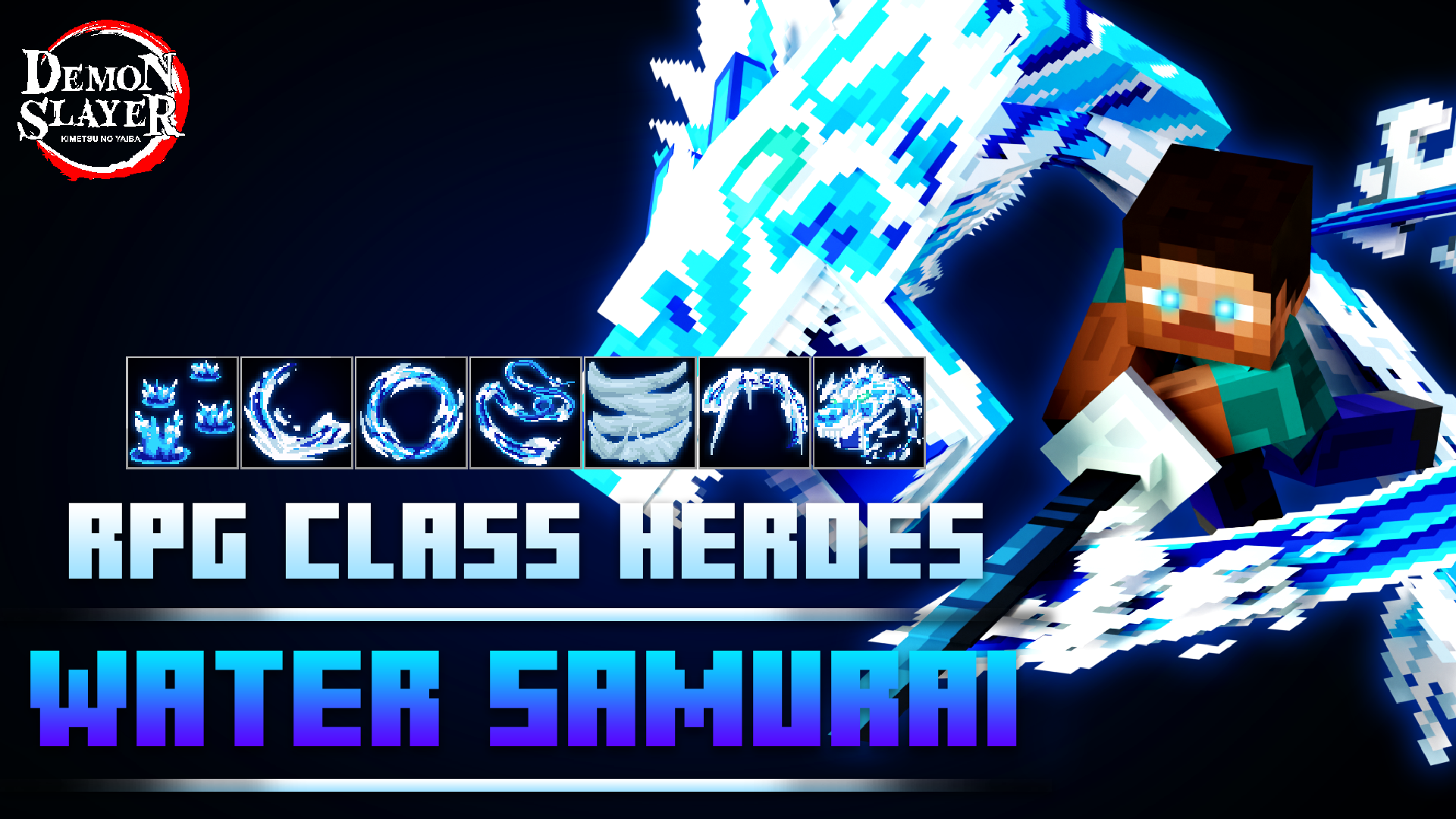 RPG Class Heroes | Water Samurai | BuiltByBit