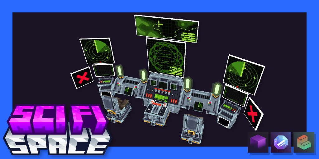 Sci Fi Space Animated Furniture | BuiltByBit