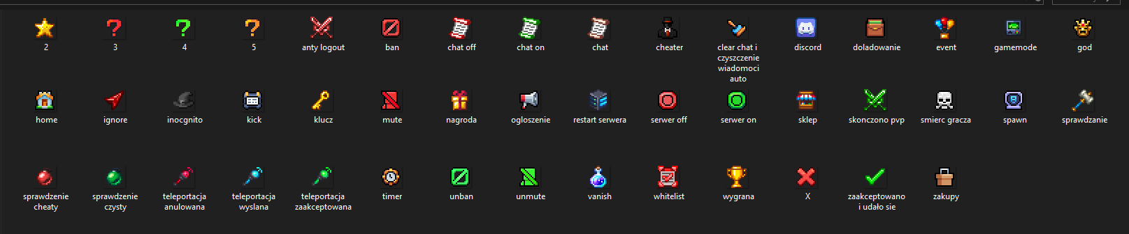PixelArt Minecraft Icons 32x32 | BuiltByBit