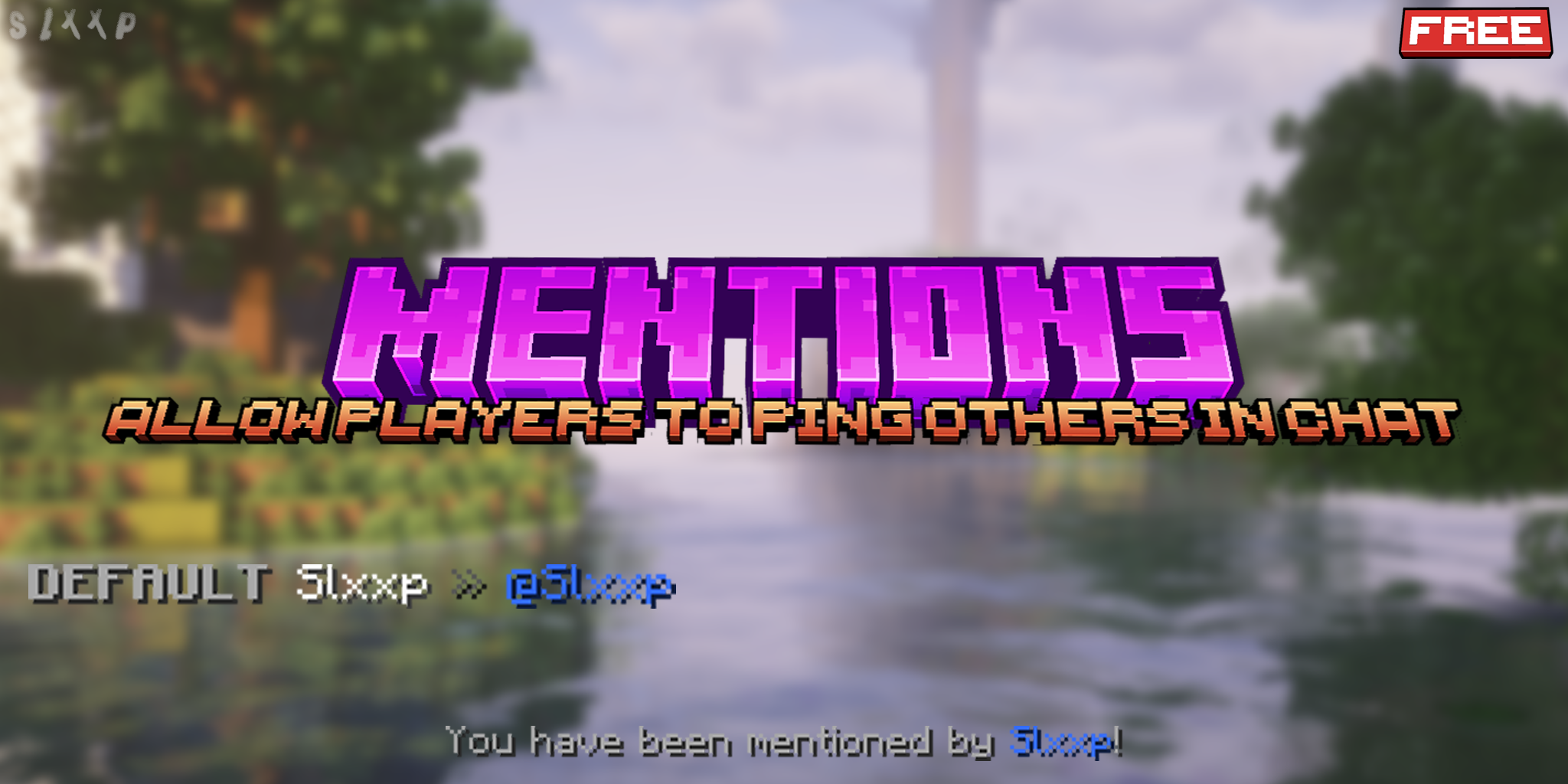 FREE | Mentions Skript | BuiltByBit