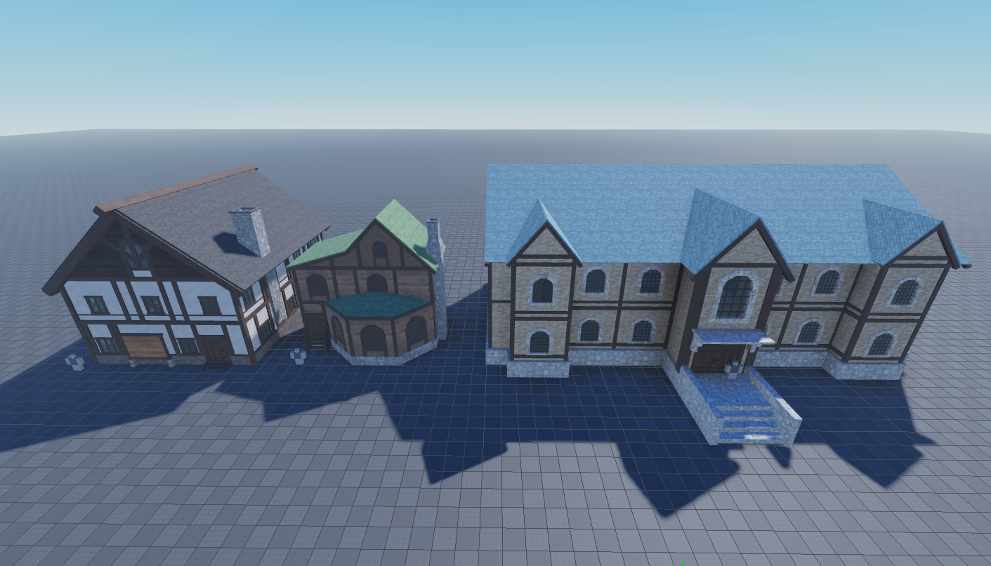 Medieval RPG Essential Buildings Pack | BuiltByBit