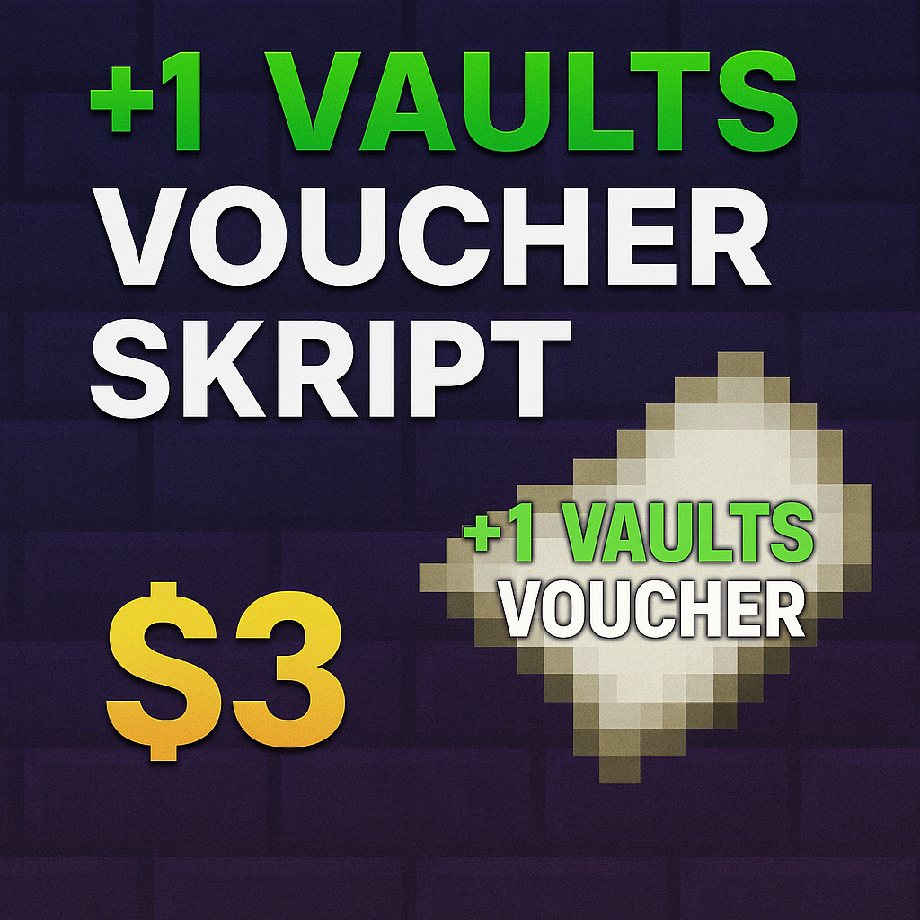 Vault Voucher Skript | BuiltByBit