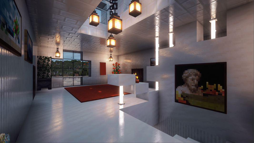 Modern 100x100 Villa with Auto Lighting | BuiltByBit