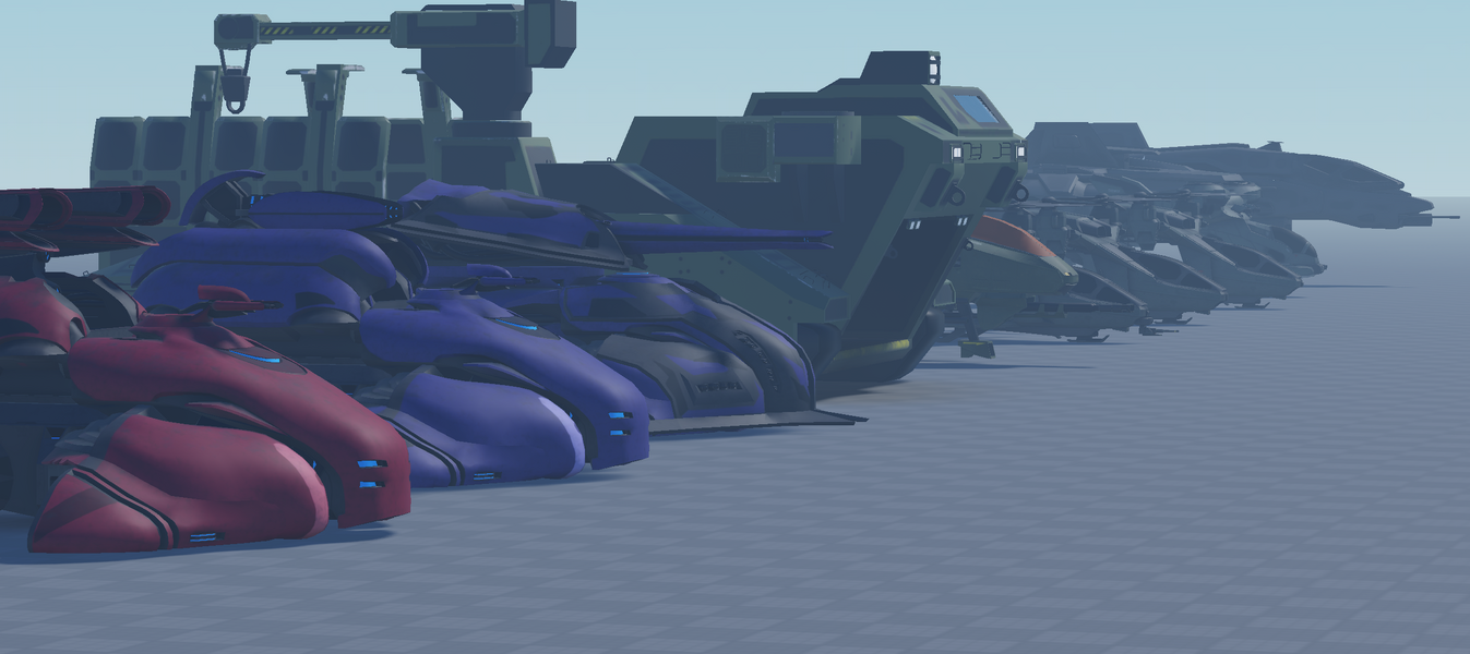 UNSC Vehicles & Ships Pack | BuiltByBit