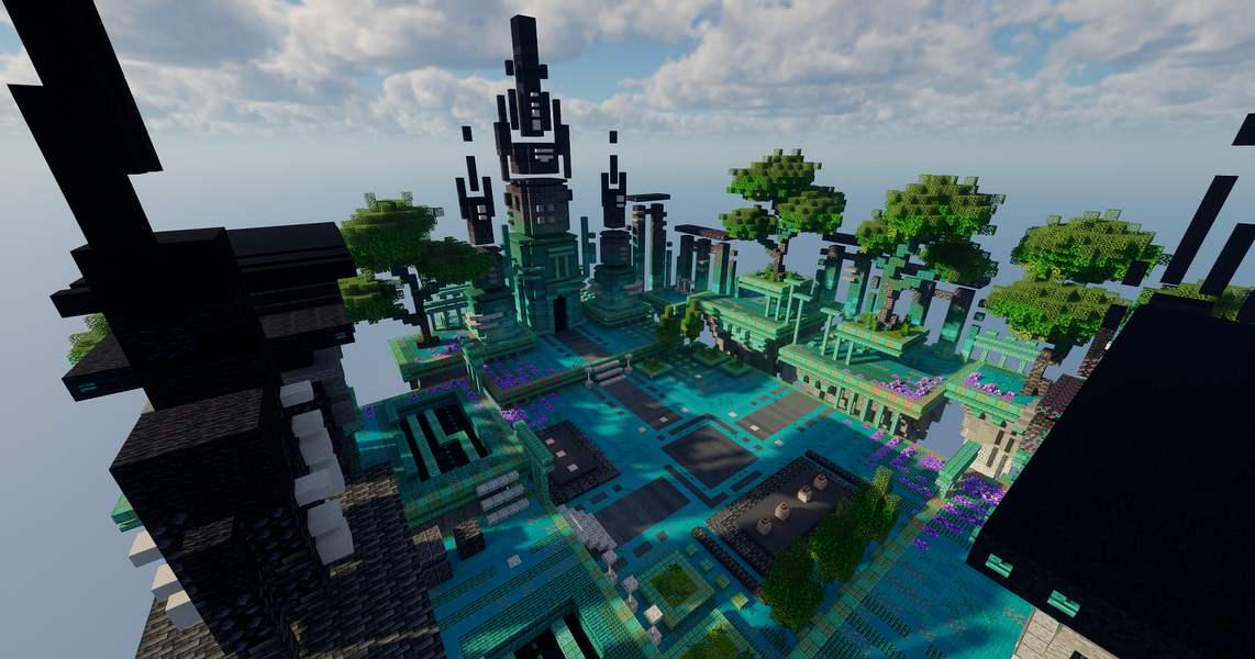 Spawn - Scifi Temple | 100x115 | BuiltByBit