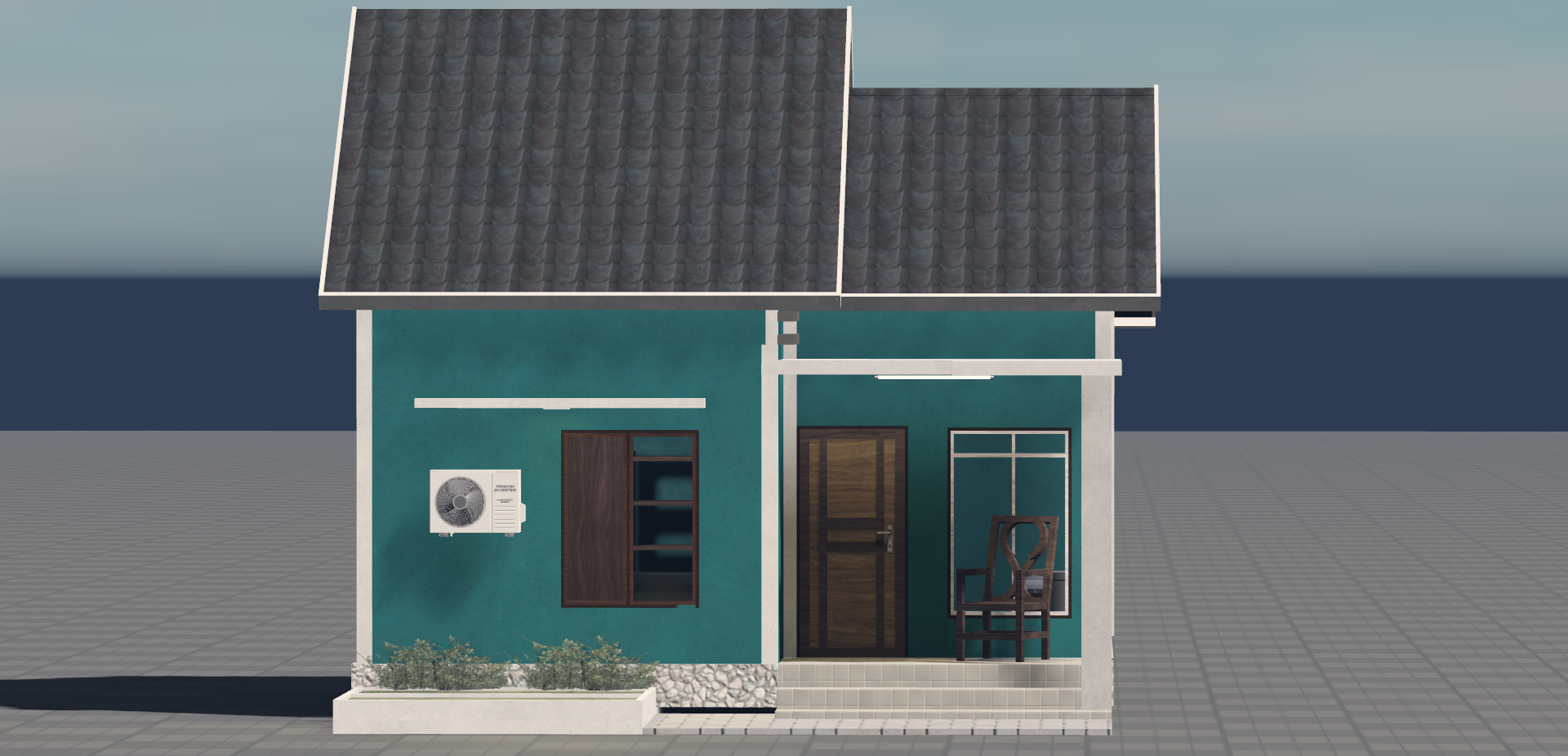 Small Blue House 2 | BuiltByBit