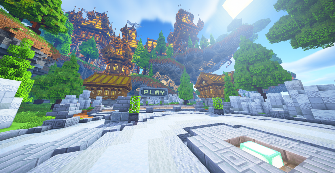 Hand Castle Spawn Hub | BuiltByBit