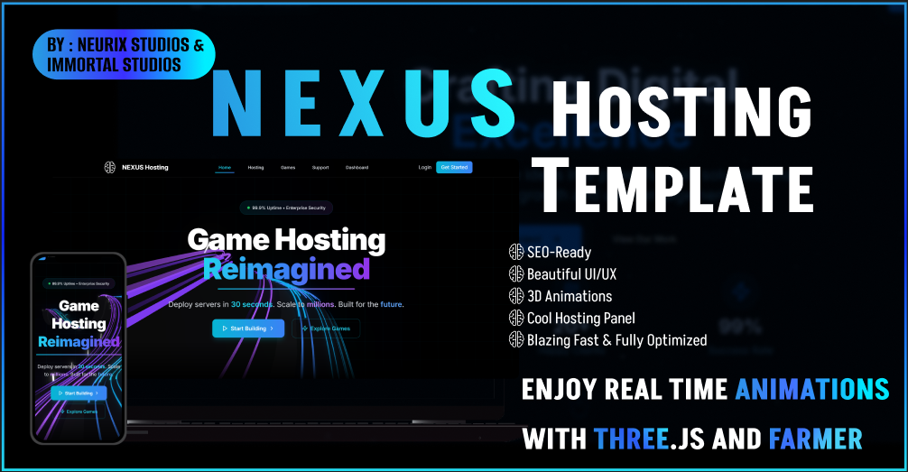 NEXUS Hosting Template | BuiltByBit