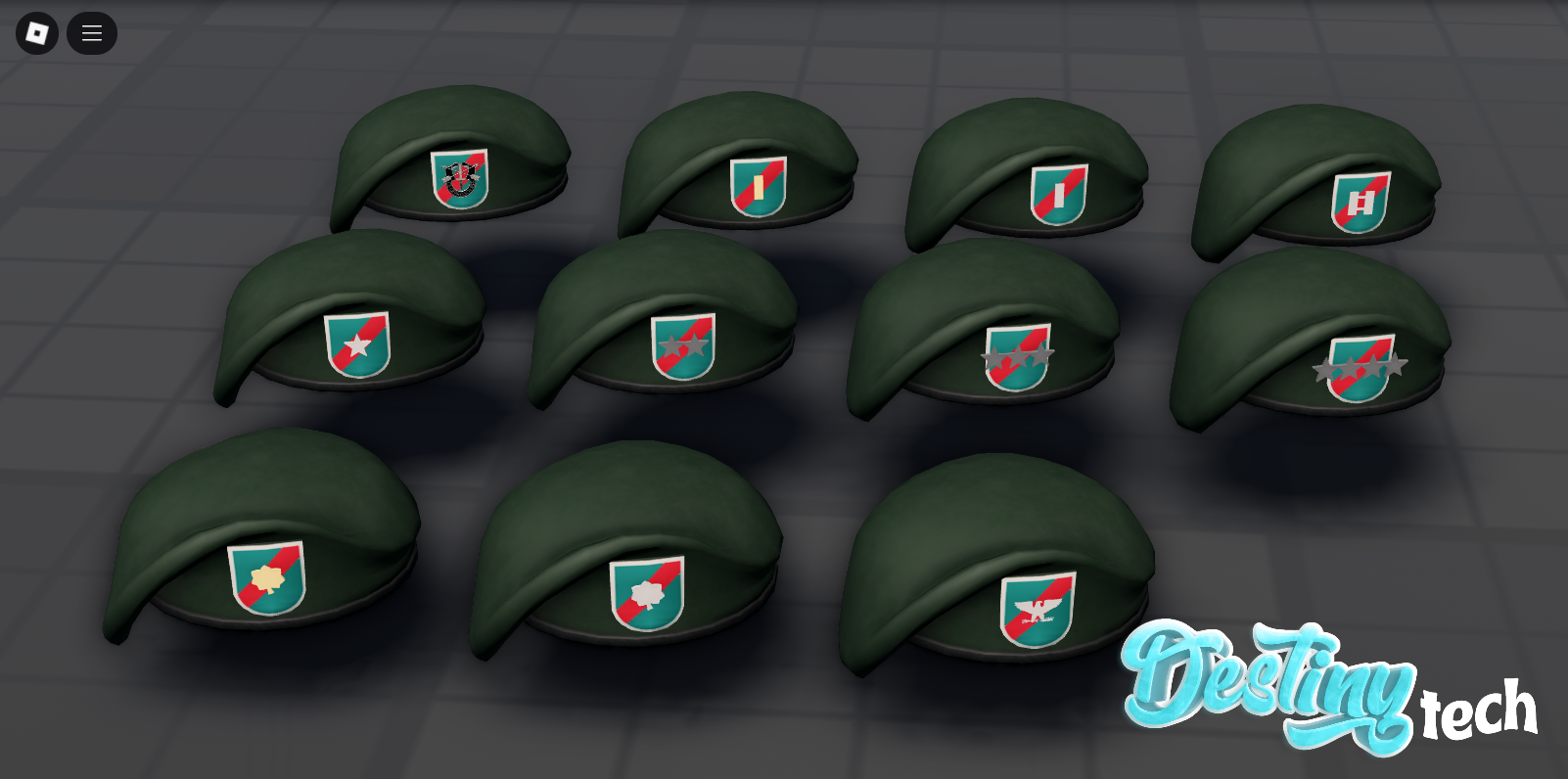 20th Special Forces Group Beret Pack | BuiltByBit