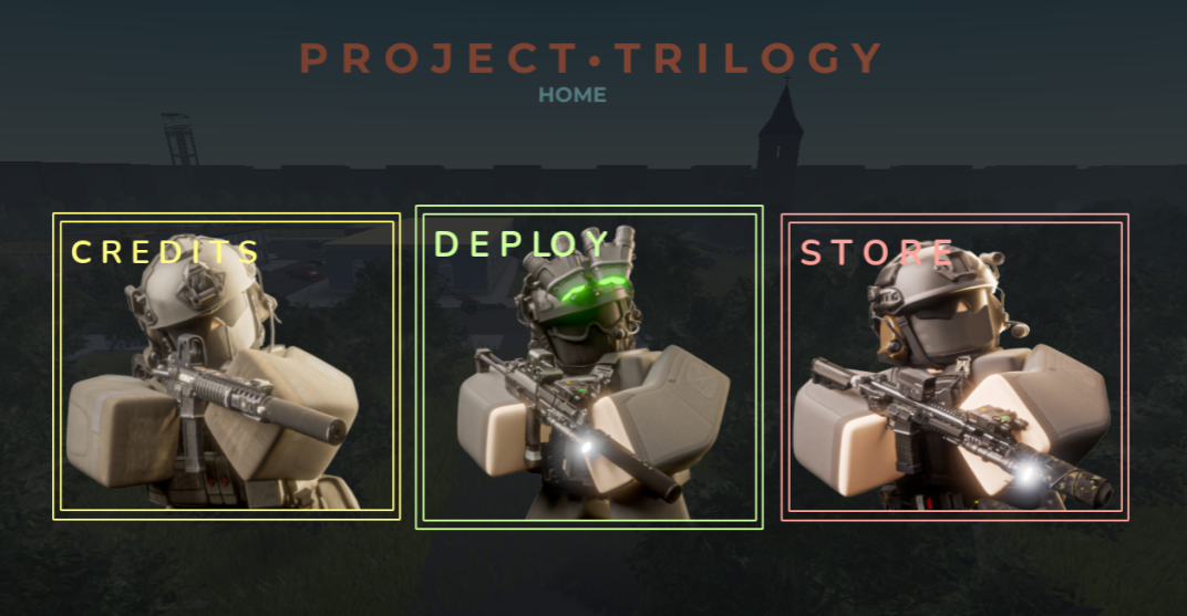 Project Trilogy Main Menu | BuiltByBit