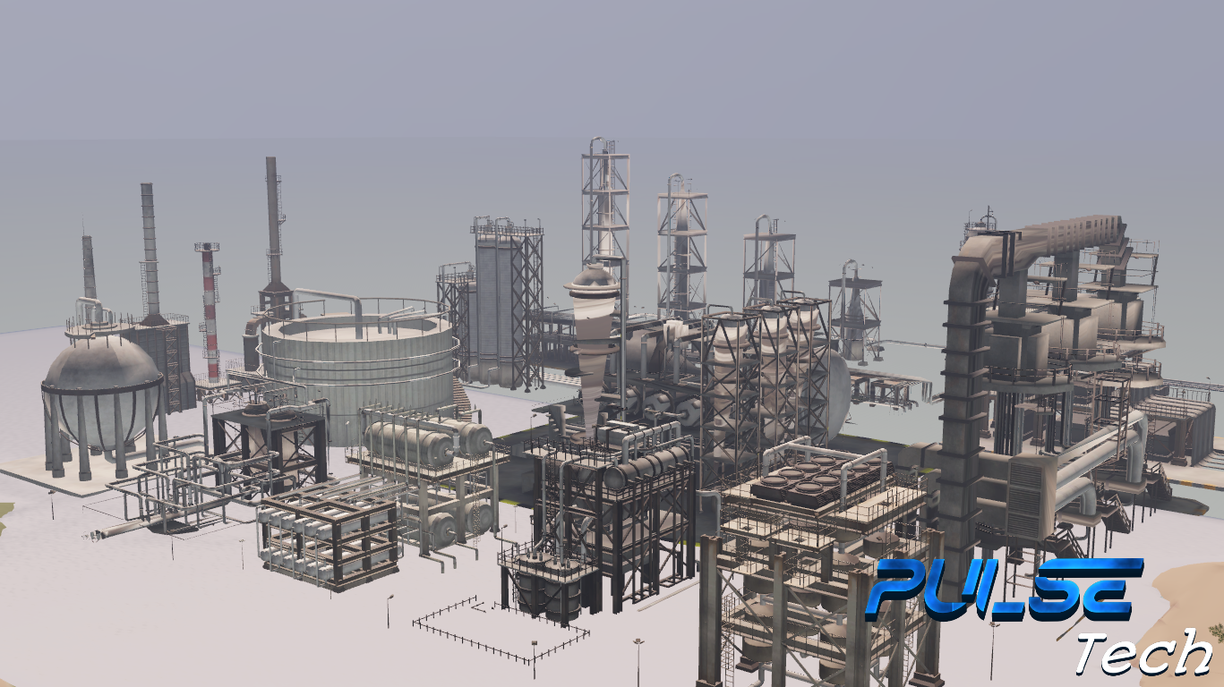 Oil Refinery Pack | BuiltByBit